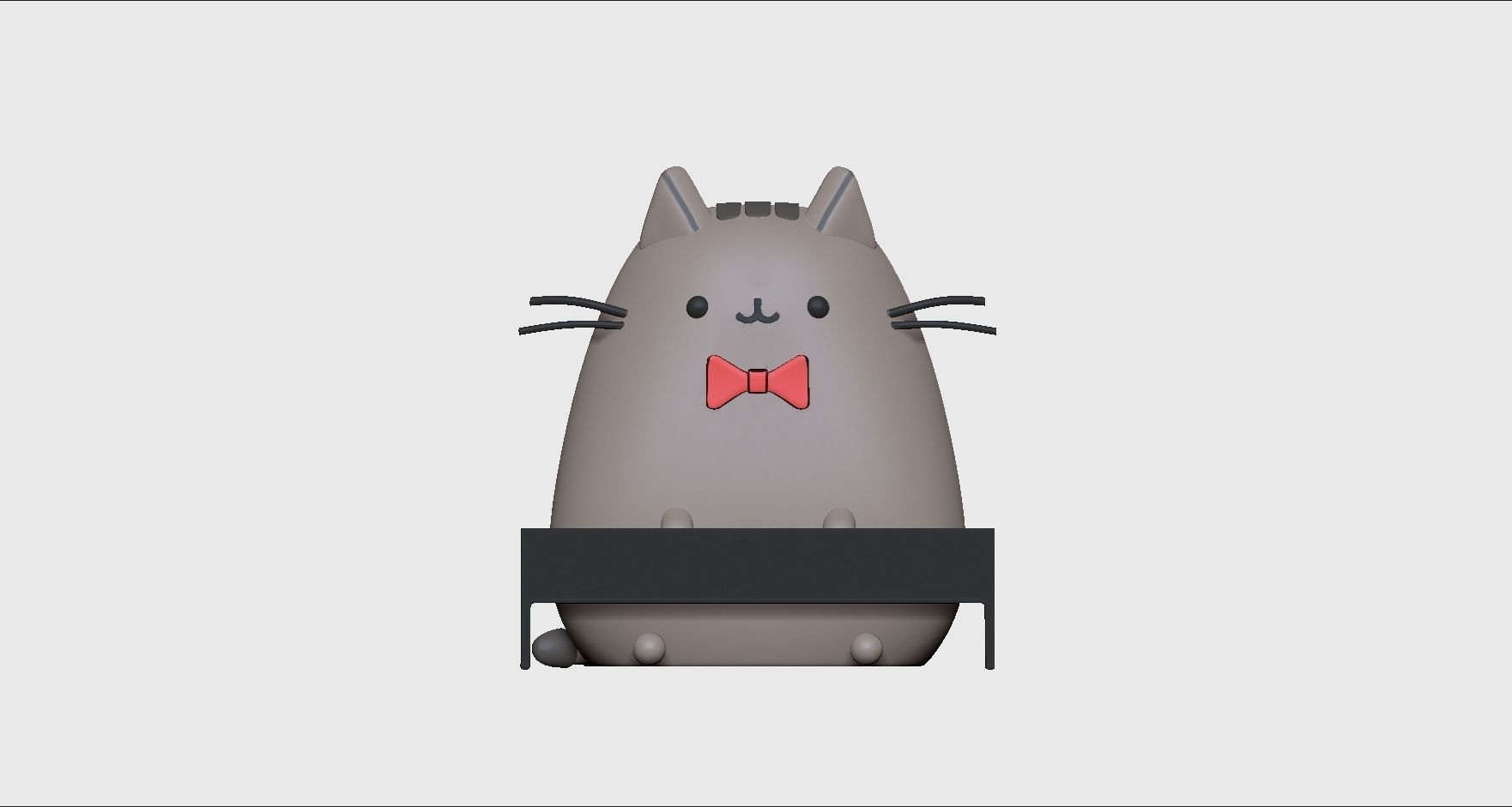 Pusheen Pack - Cat 3D model 3D printable | CGTrader