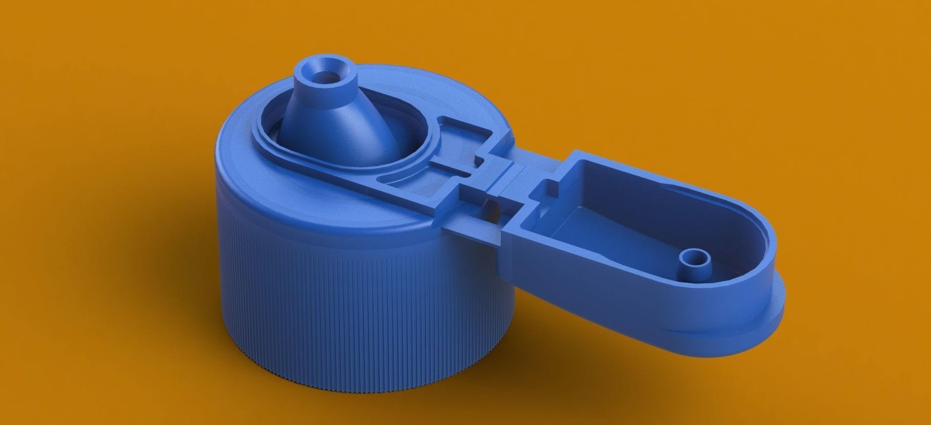 detergent cap 3D model 3D printable | CGTrader