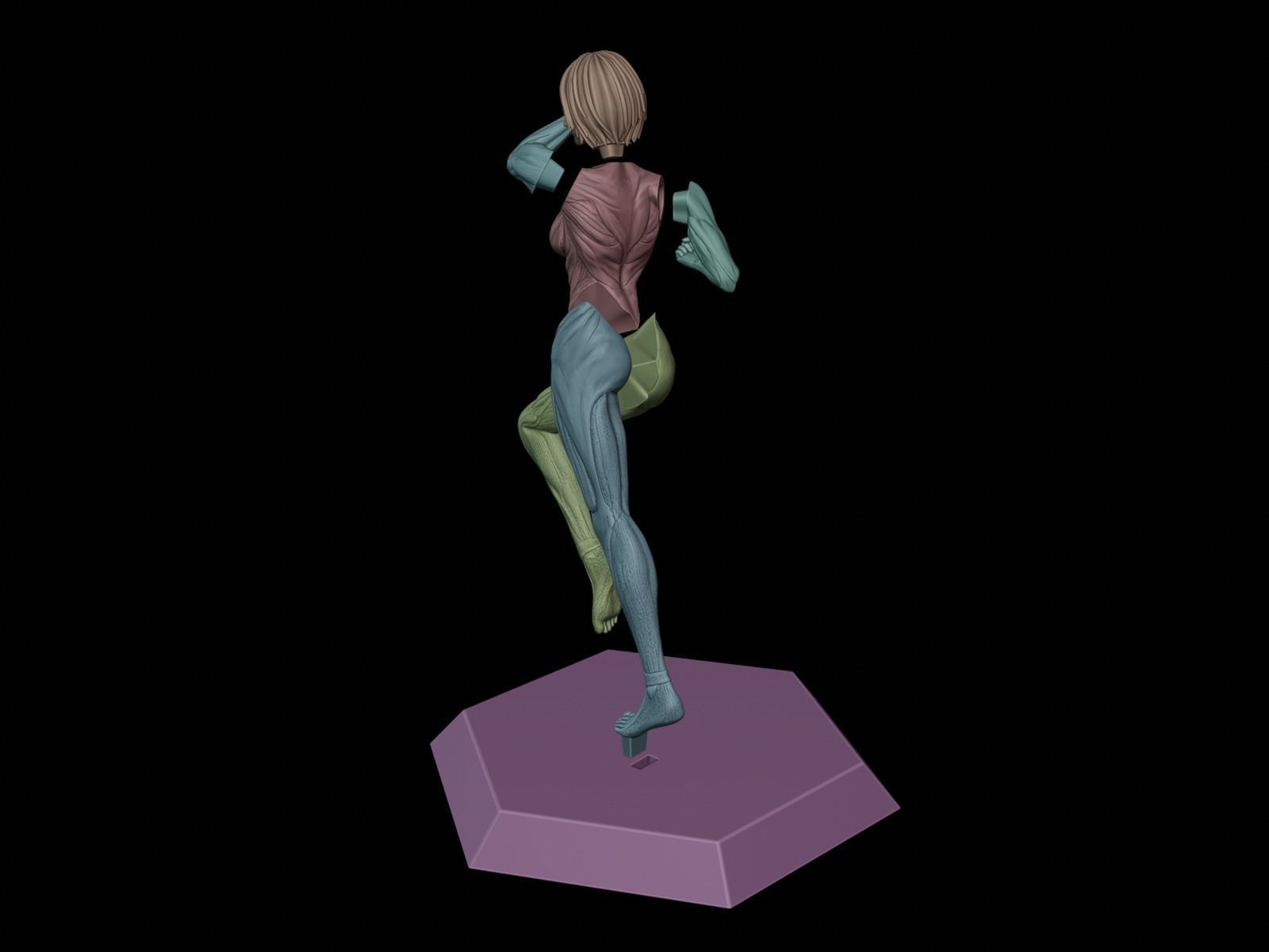 Female Titan 3D model 3D printable | CGTrader