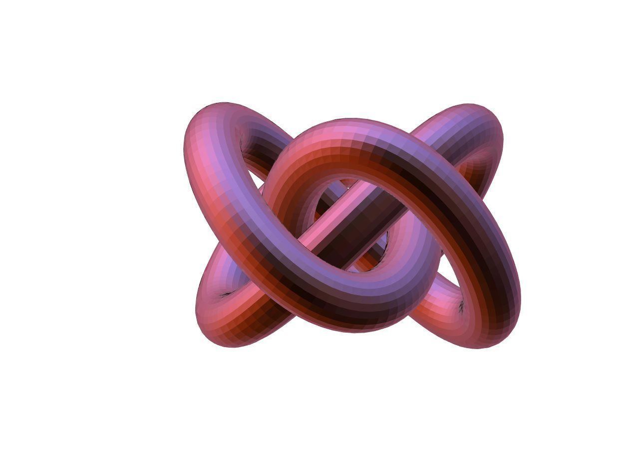 Torus Knot 3 for 3d printing 3D model 3D printable | CGTrader