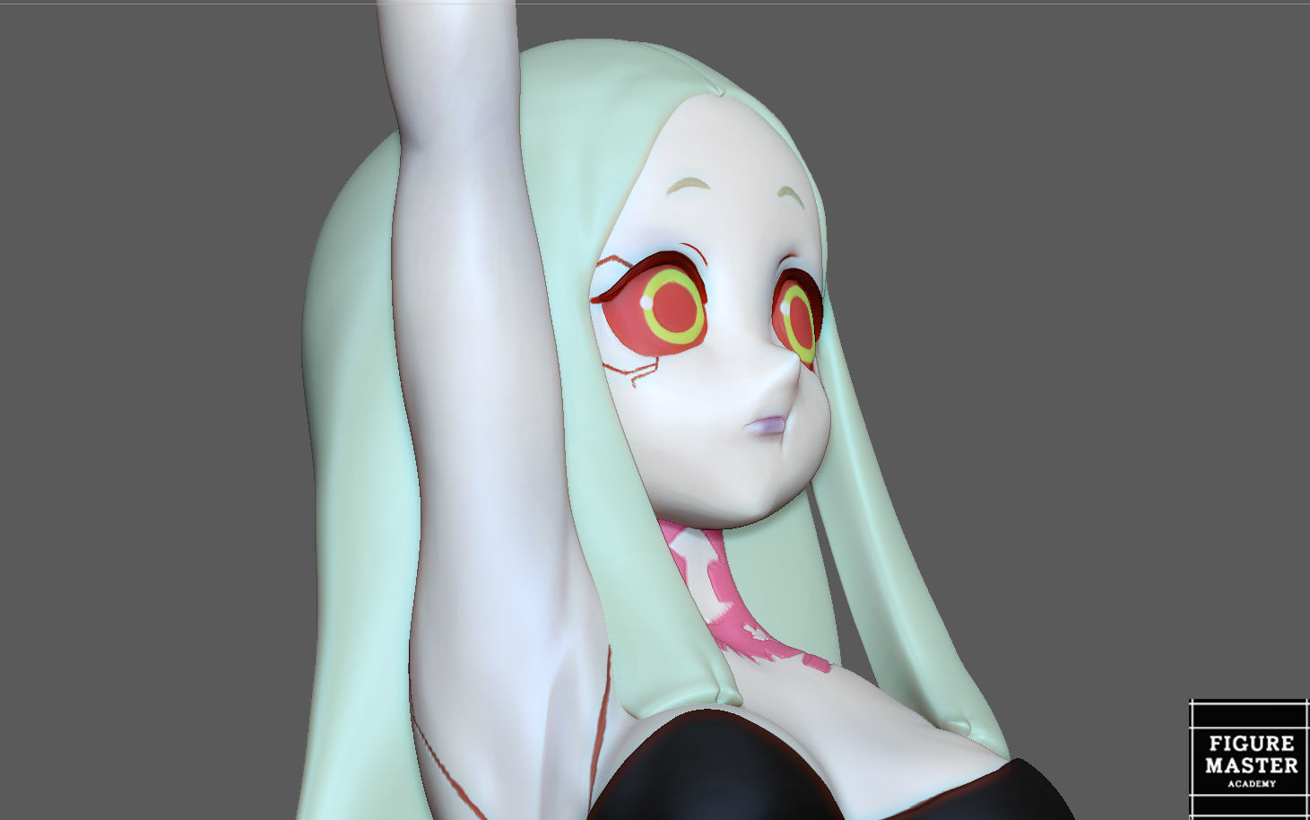 REBECCA 3 CYBERPUNK EDGERUNNERS 2077 ANIME GIRL CHARACTER 3D model 3D ...