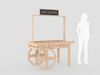 Wooden Vendor Cart 3D model | CGTrader