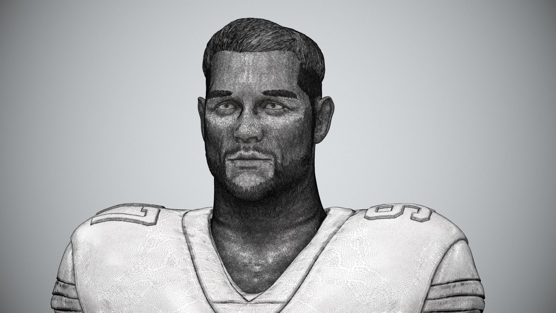 Nick Bosa 3D model 3D printable | CGTrader