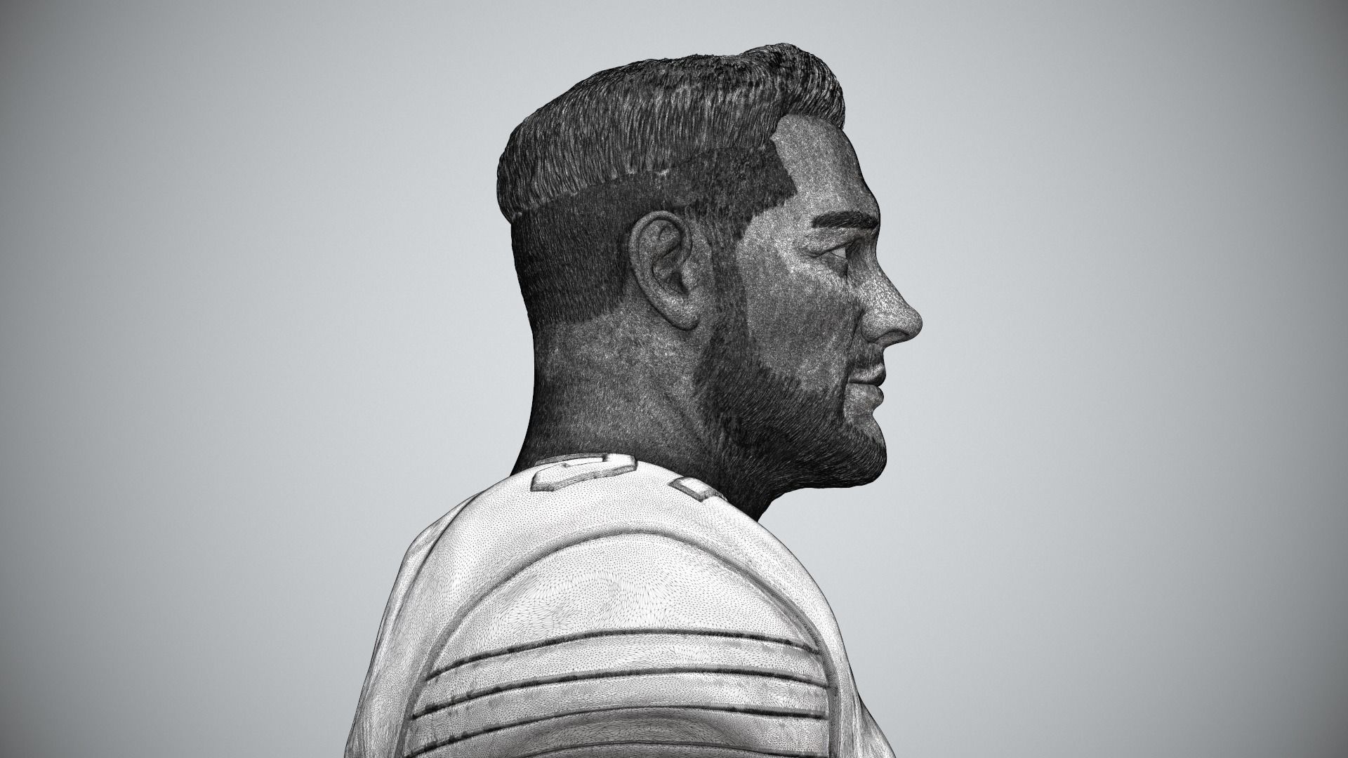 Nick Bosa 3D model 3D printable | CGTrader