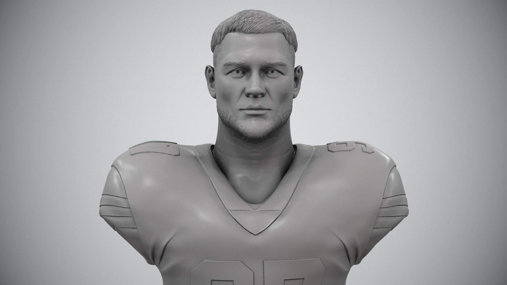 Nick Bosa 3D model 3D printable | CGTrader