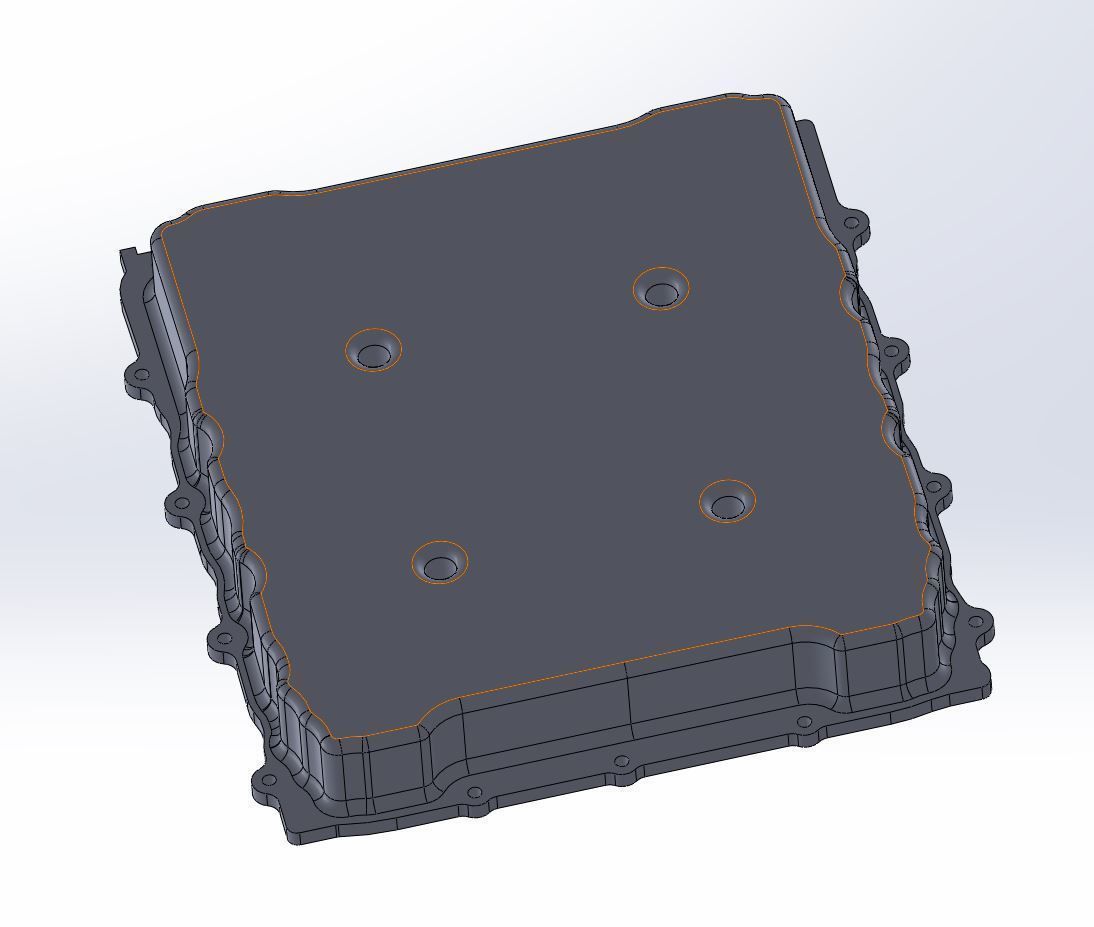LT4 Supercharger Blower Lid Model Ready for CNC 3D model 3D printable ...