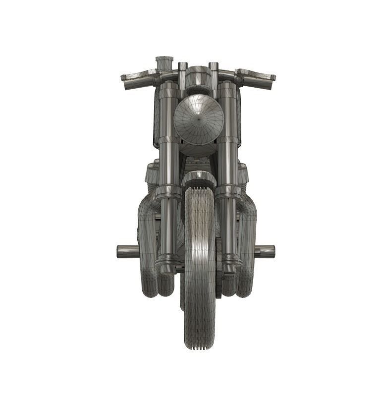 Cafe Racer 3D model 3D printable | CGTrader