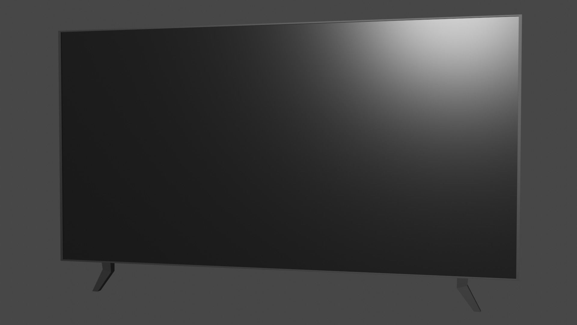 tv led large free 3D model | CGTrader