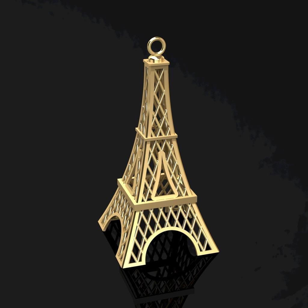 eiffel tower free 3D model | CGTrader
