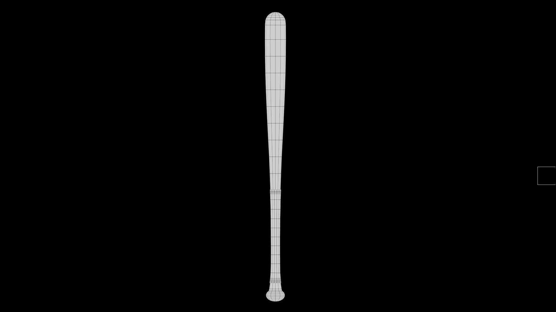 Normal Baseball bat free 3D model | CGTrader