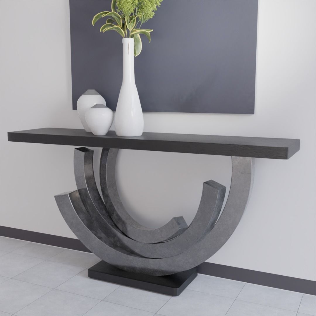 Interior decorative console table 3D model 3D model | CGTrader