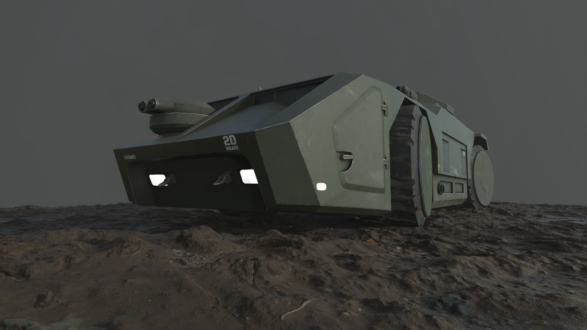 3D model M577 APC VR / AR / low-poly | CGTrader