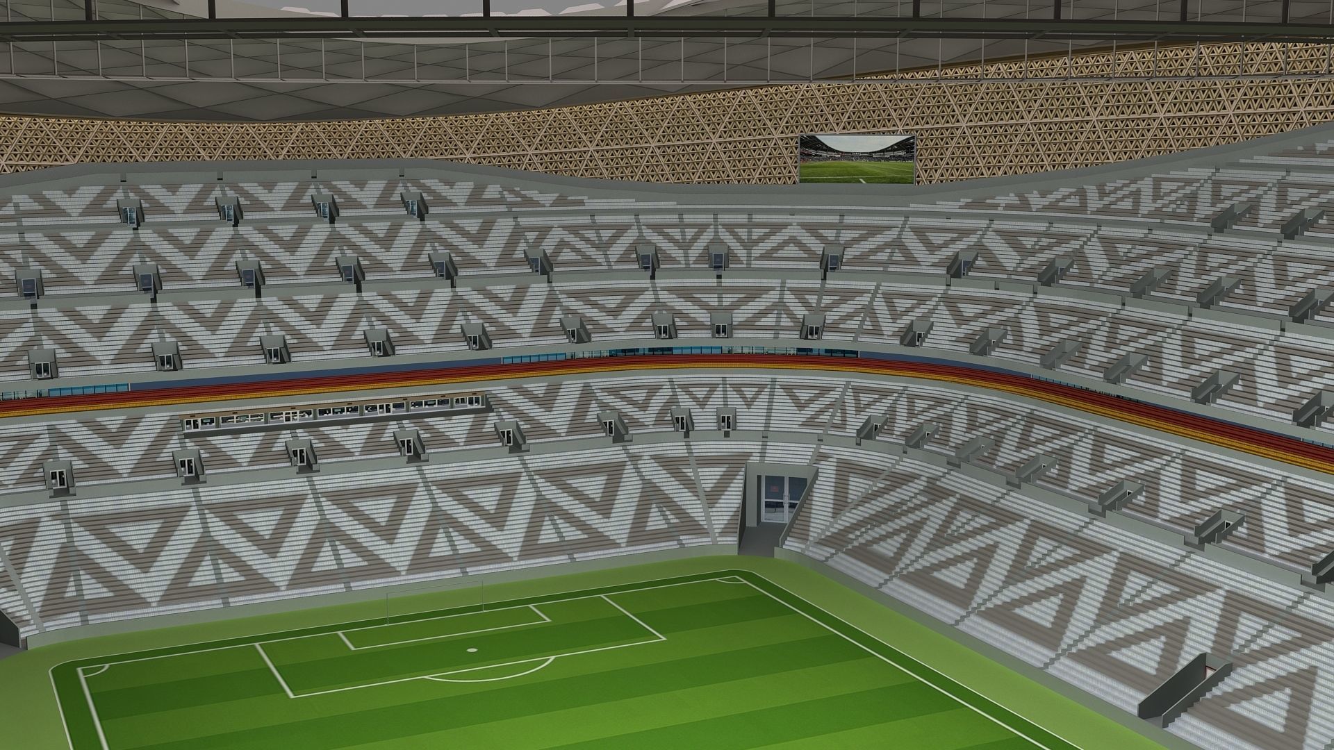 Lusail Iconic Stadium - Fifa World Cup 2022 Qatar 3D Model 3D model ...