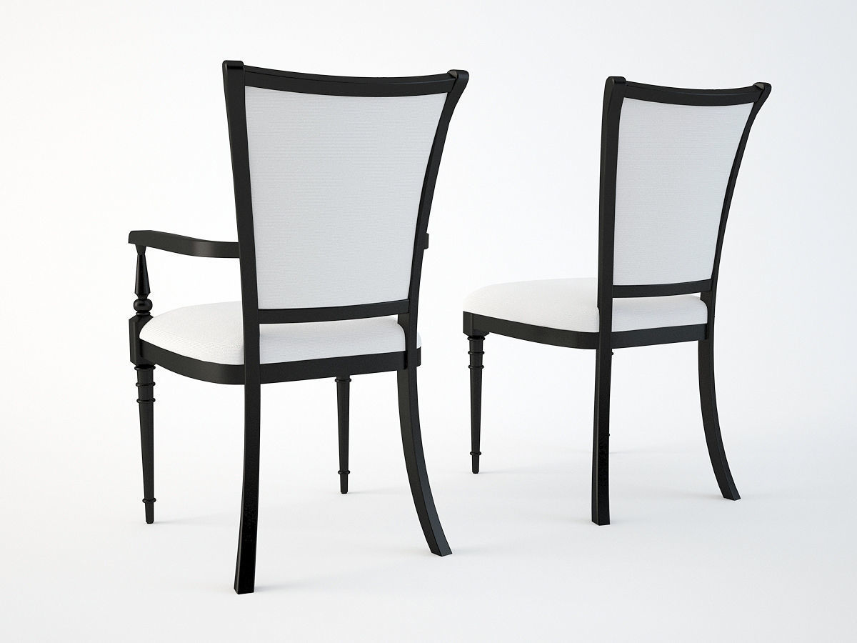 Sevensedie Goethe chairs 3D model | CGTrader