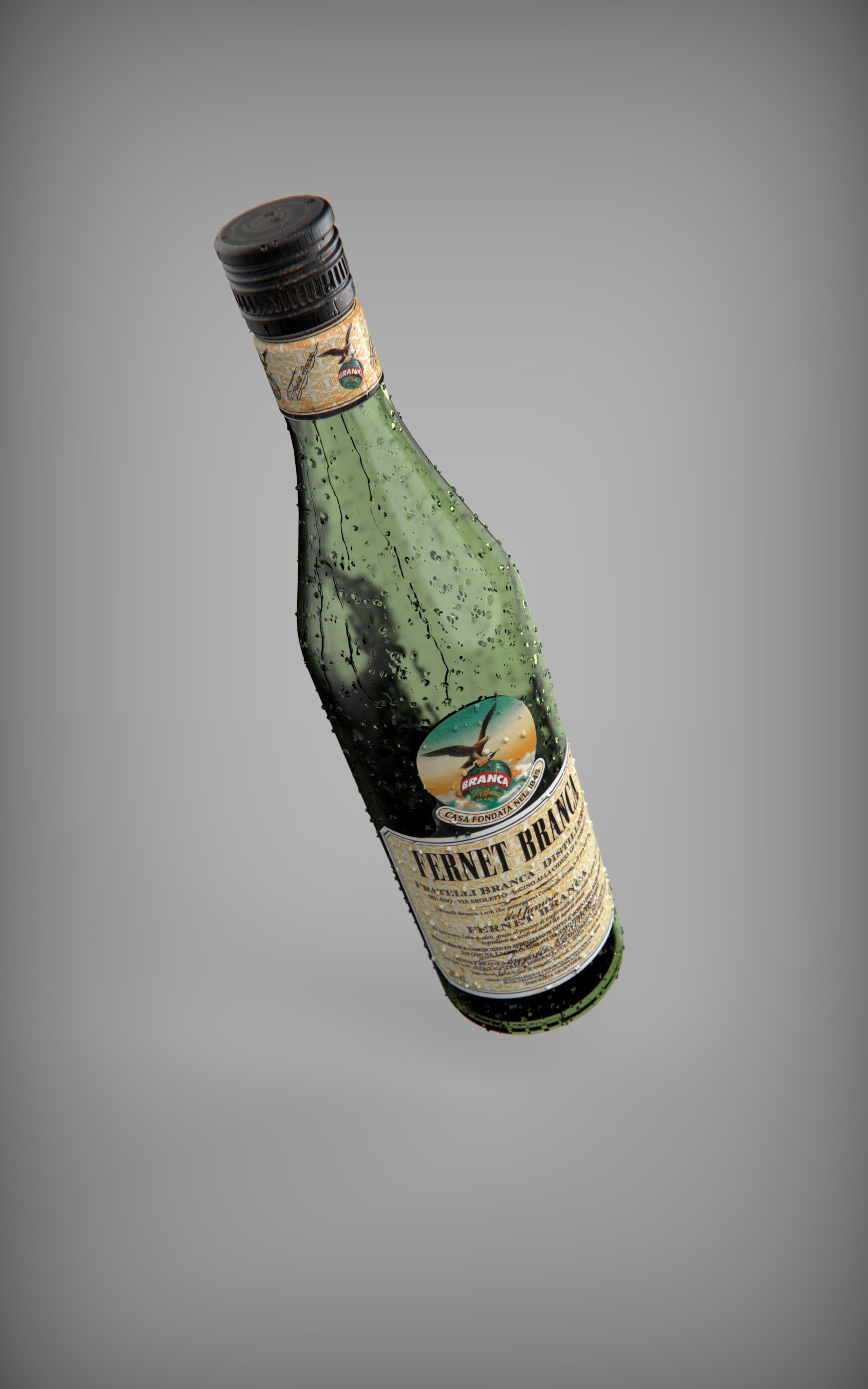 Fernet 3D model | CGTrader
