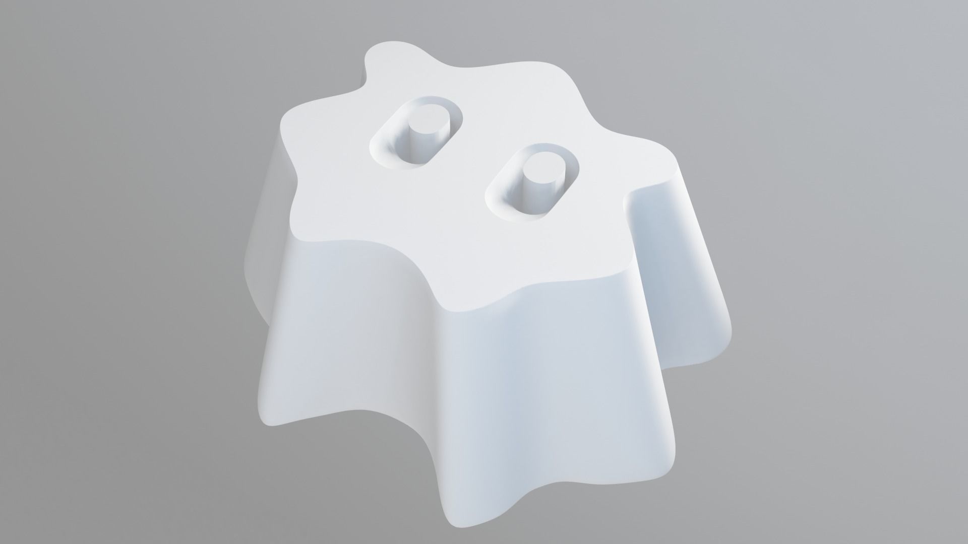 Standing Ghost with legs 3D model 3D printable | CGTrader