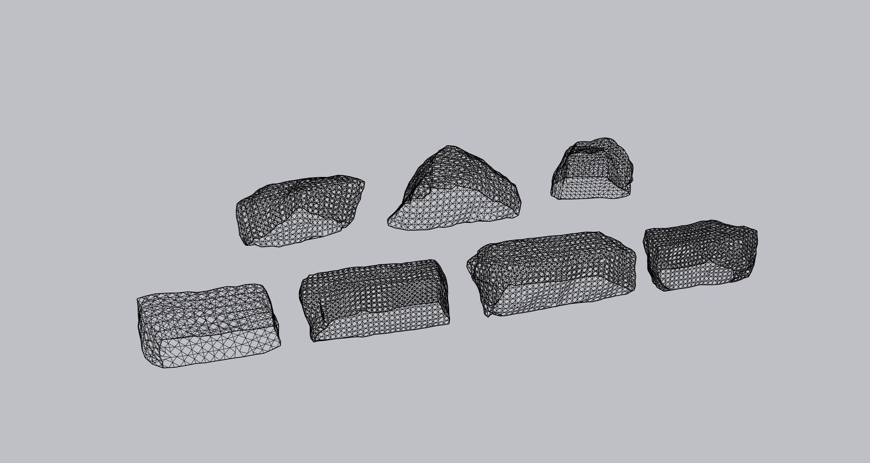 Landscaping Stones 3D model | CGTrader