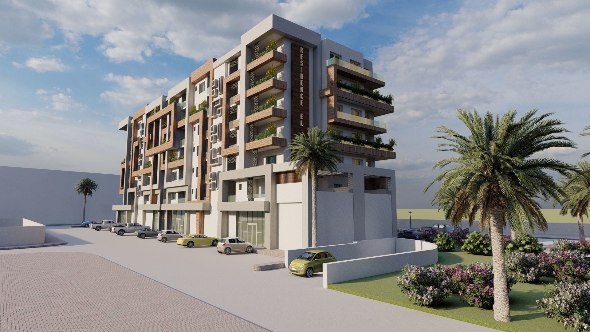 3D model Modern Building Unique VR / AR / low-poly | CGTrader