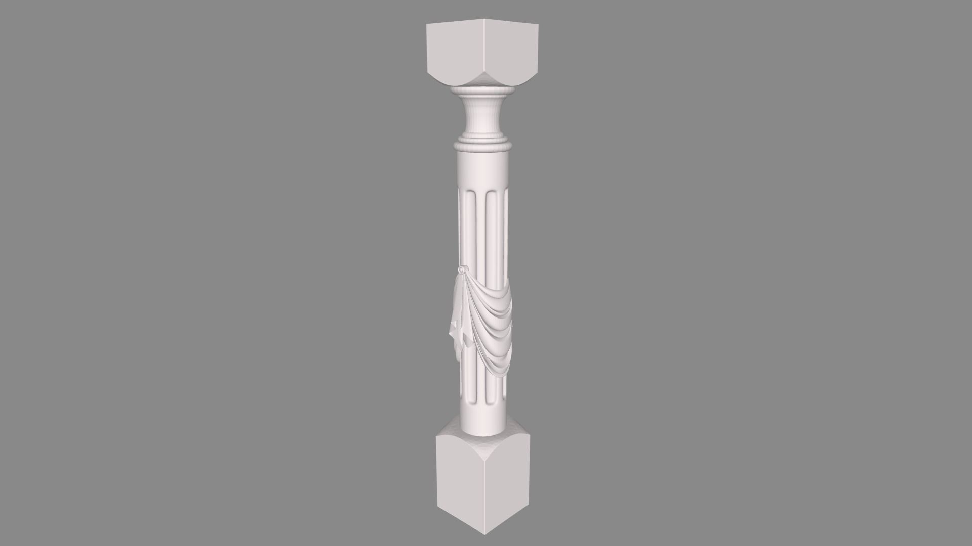 Pillar 002 3D Model 3D model 3D printable | CGTrader