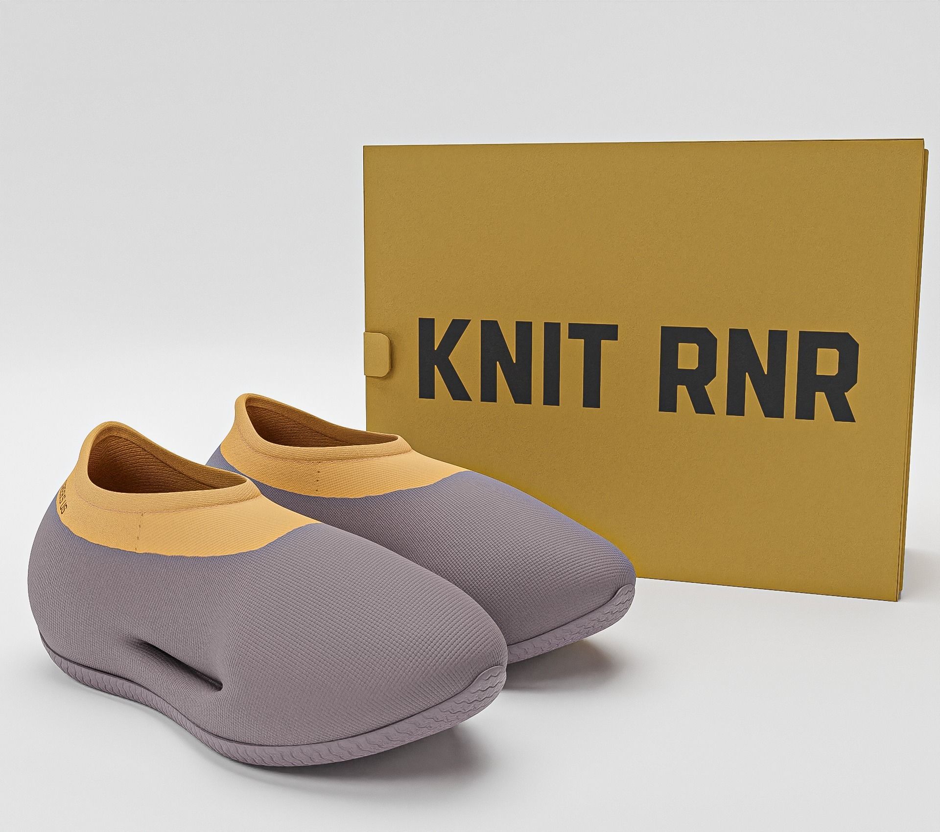 3D model Adidas Yeezy Knit RNR Purple VR / AR / low-poly | CGTrader