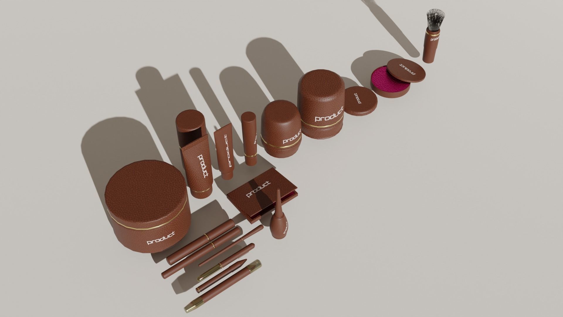 3D model 3D model of cosmetic Makeup product VR / AR / low-poly | CGTrader