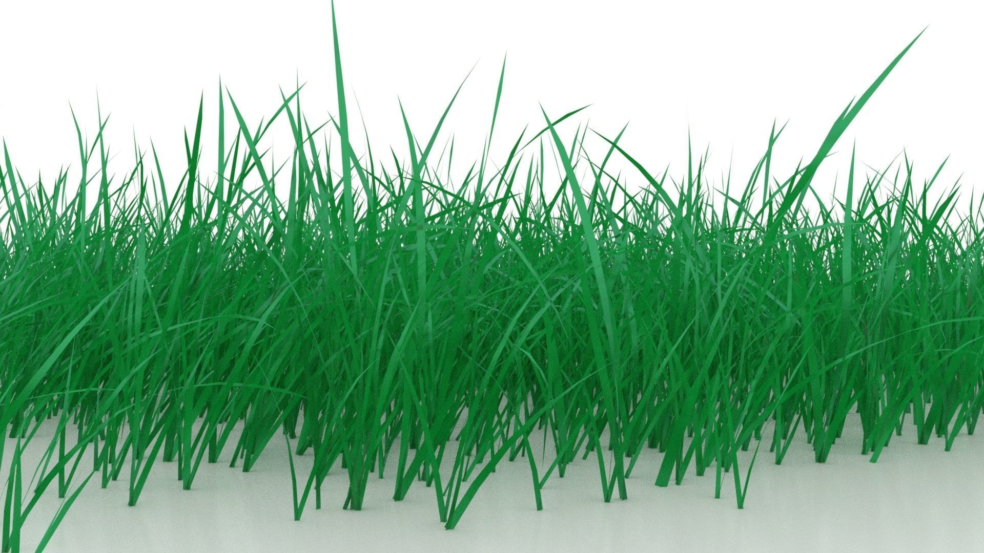 3D model Animated Patch of Grass VR / AR / low-poly | CGTrader