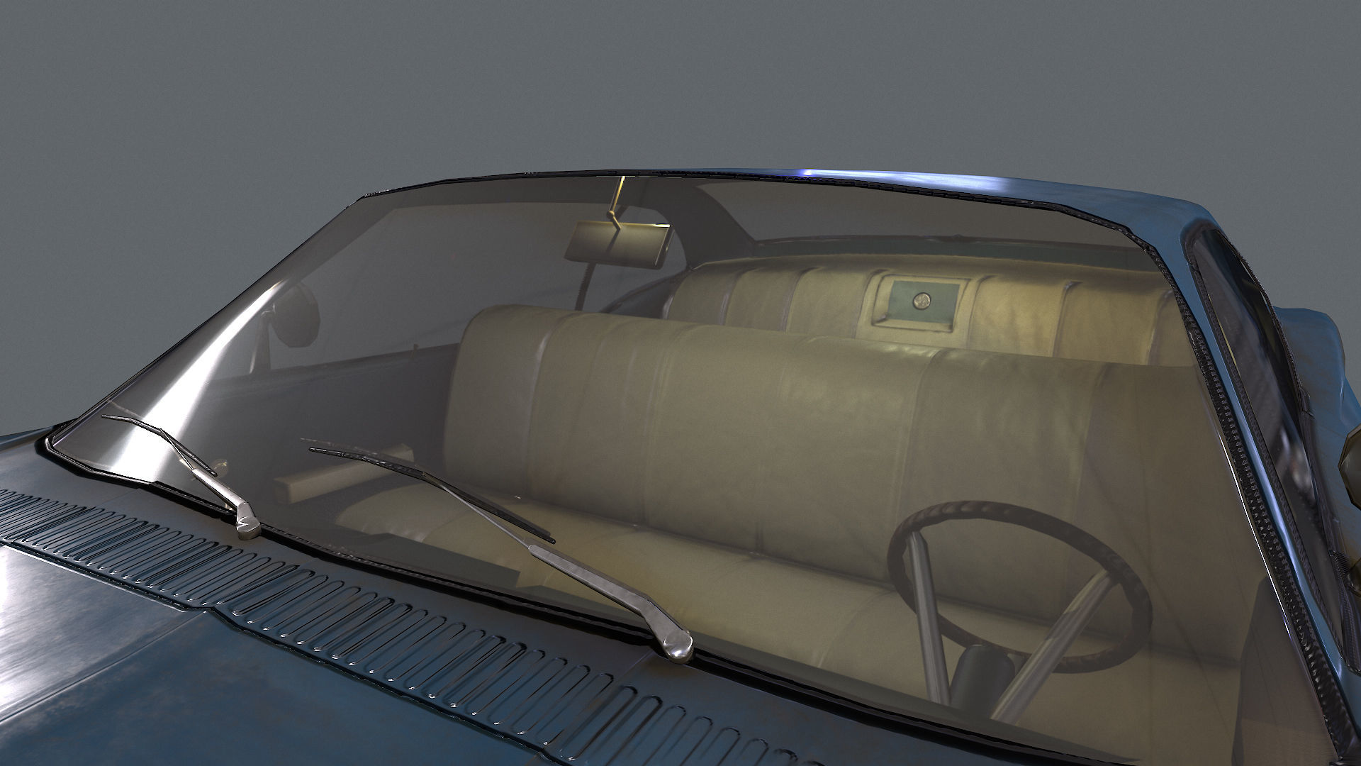 3D model Chevrolet Impala 67 VR / AR / low-poly | CGTrader