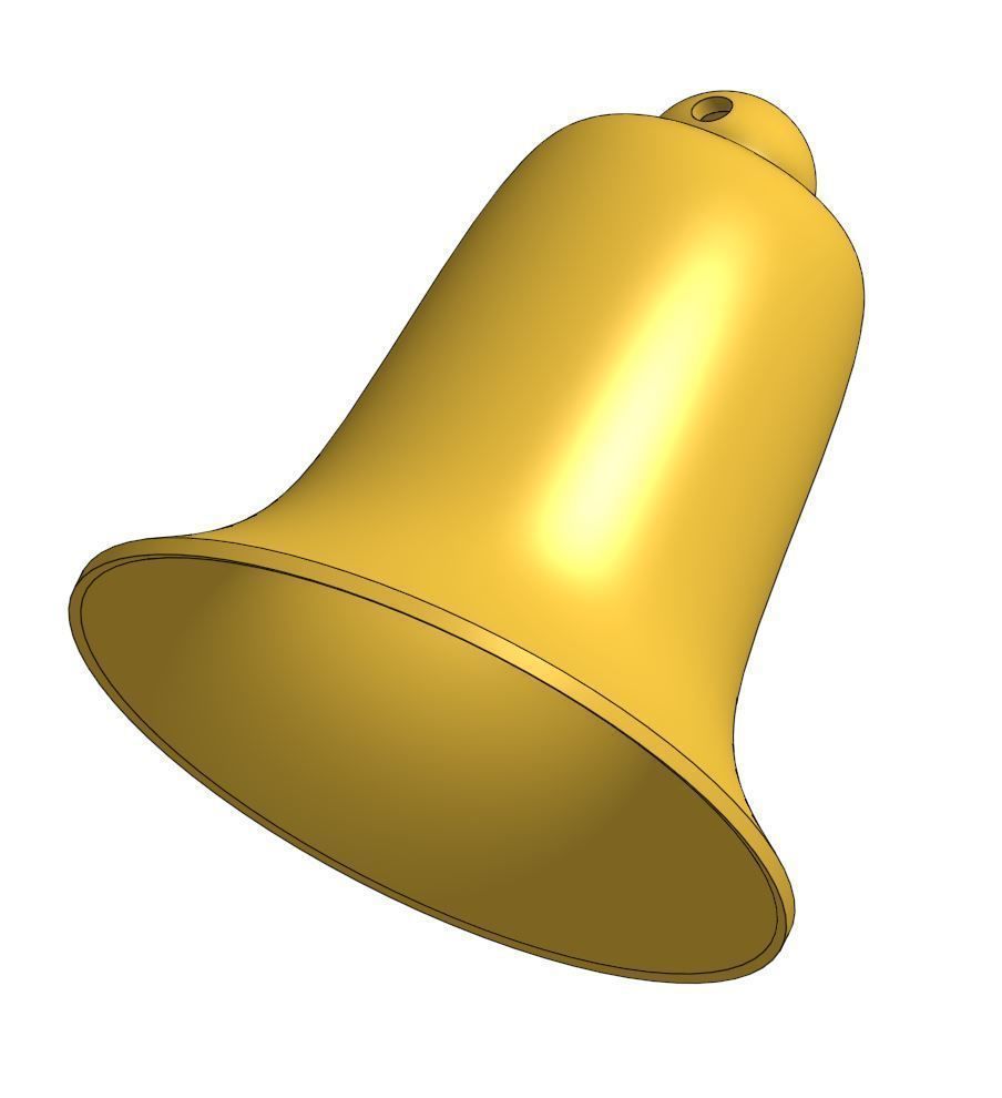Decoration Bell 3D model 3D printable | CGTrader