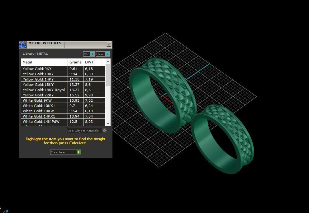Wedding Rings 3D print model C32 free 3D model 3D printable | CGTrader