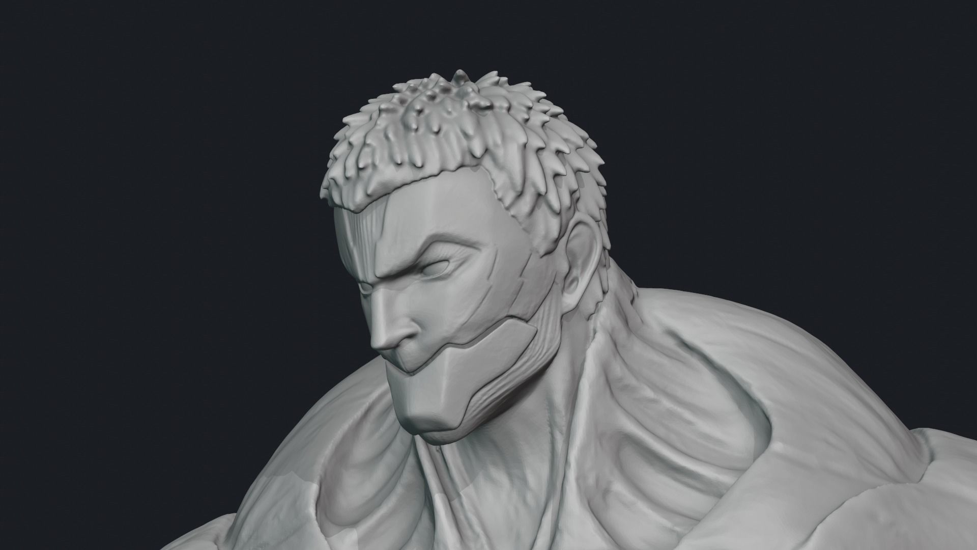 Armored Titan Reiner 3D model 3D printable | CGTrader