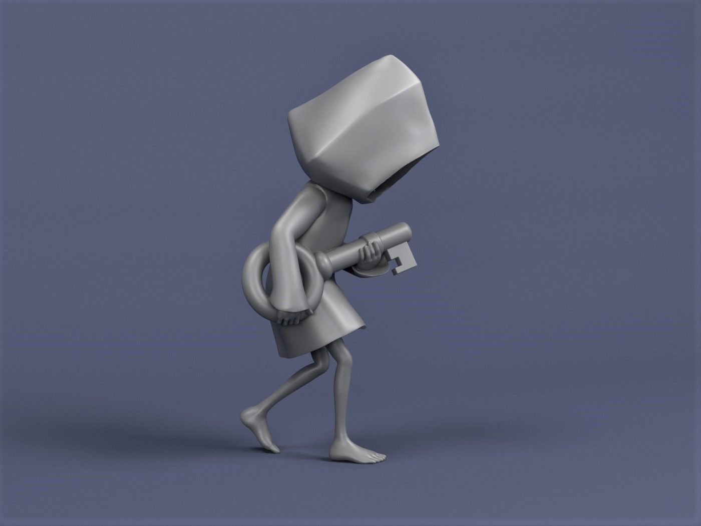 Six Little Nightmares 3D model 3D printable | CGTrader