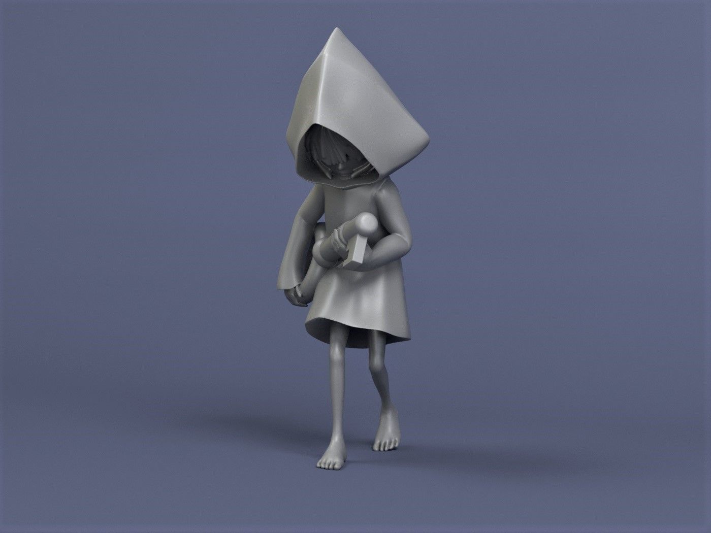 Six Little Nightmares 3D model 3D printable | CGTrader