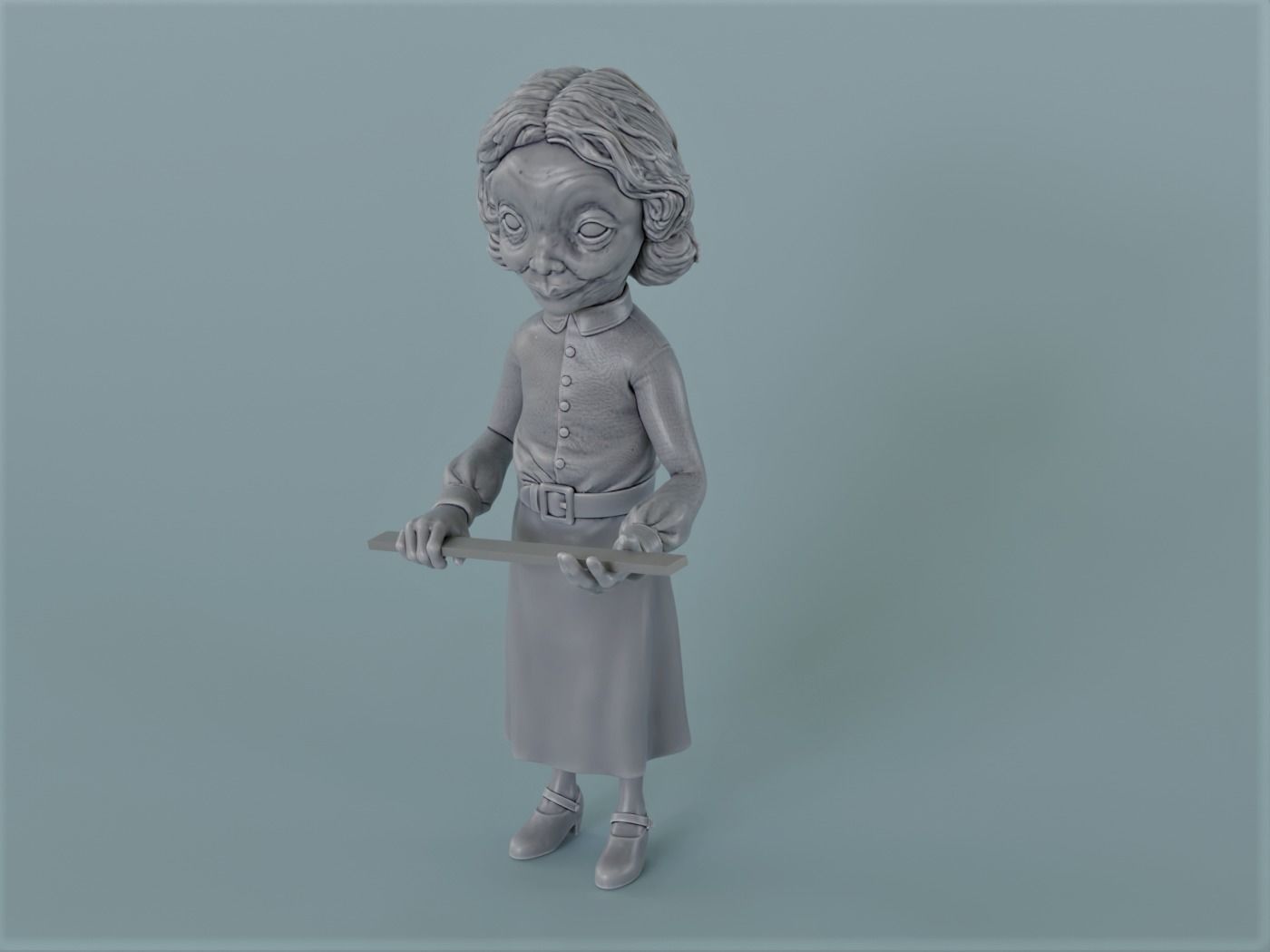 Teatcher Little Nightmares 3D model 3D printable | CGTrader