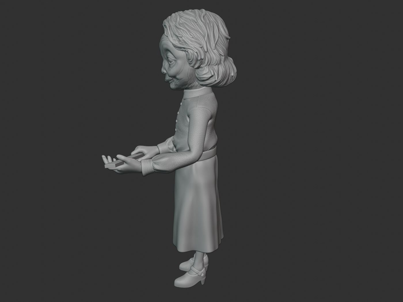 Teatcher Little Nightmares 3D model 3D printable | CGTrader