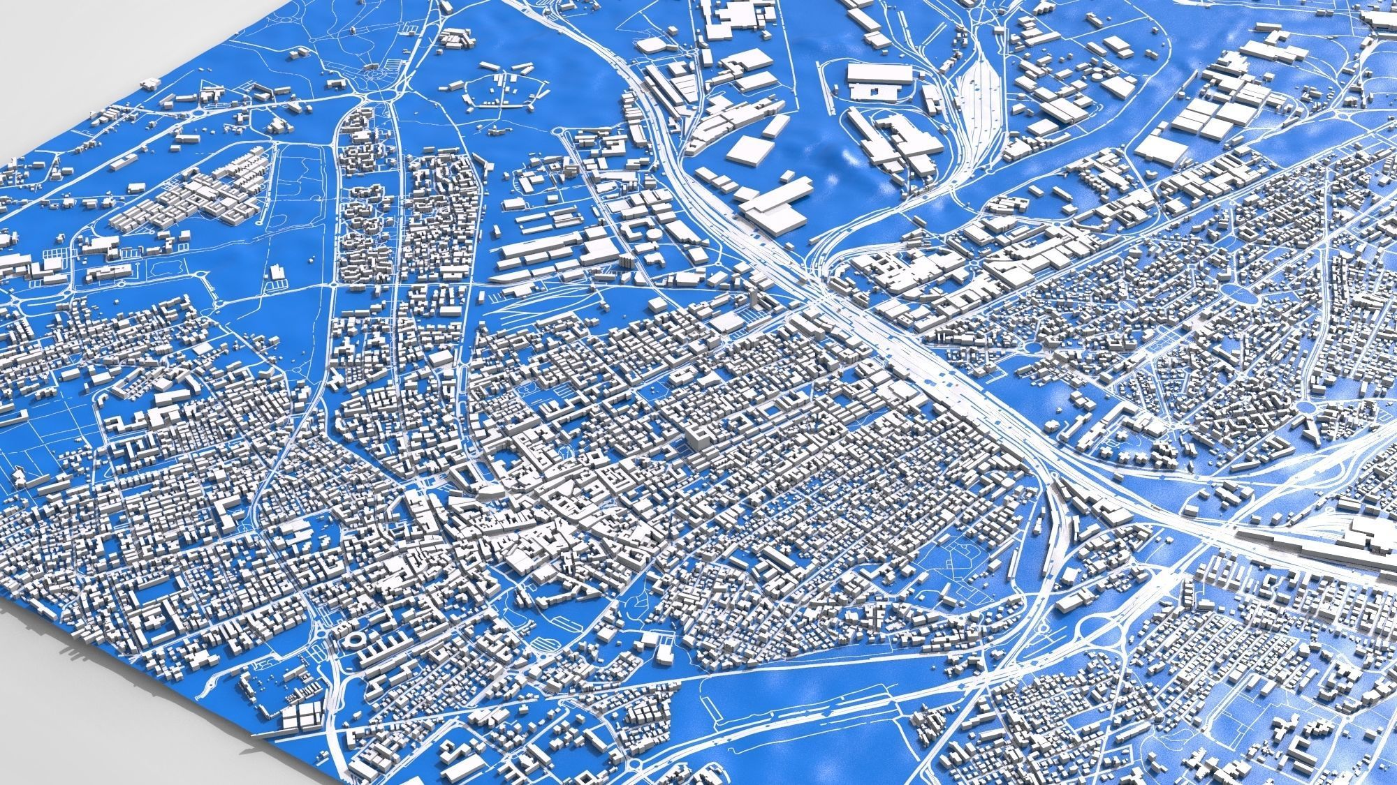 Cityscape Marghera Venice Italy 3D model | CGTrader