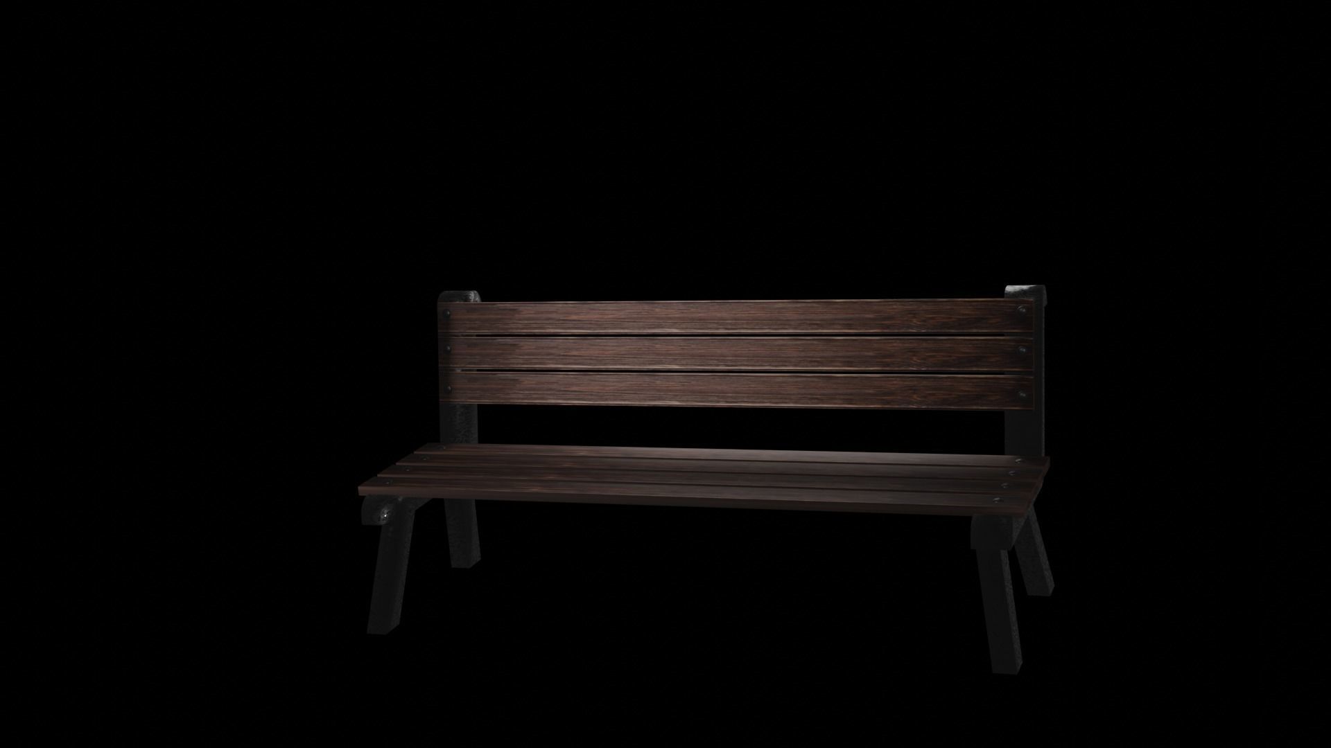 Outdoor benches free VR / AR / low-poly 3D model | CGTrader