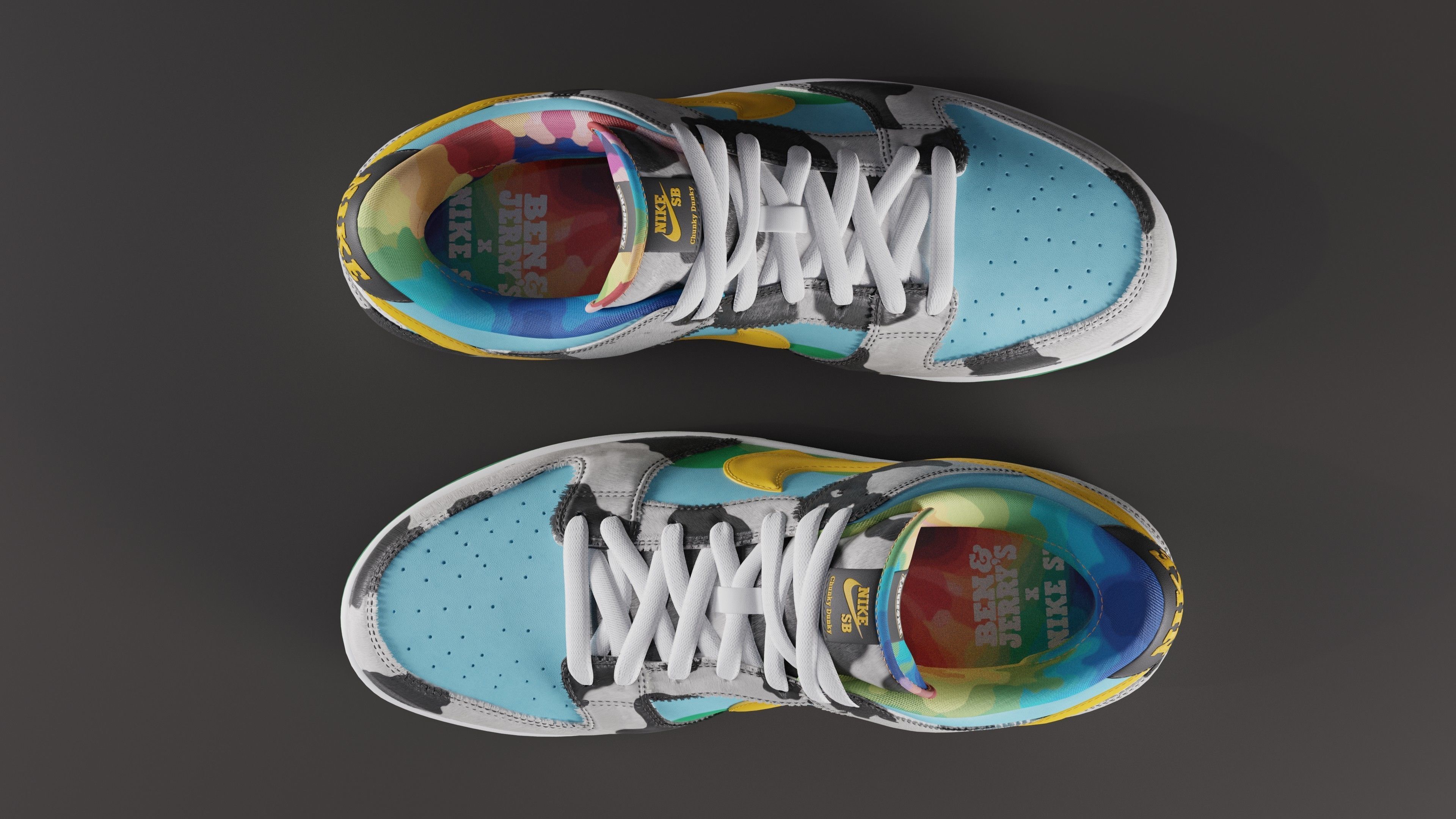 3D model Nike Dunk SB Chunky Dunky VR / AR / low-poly | CGTrader