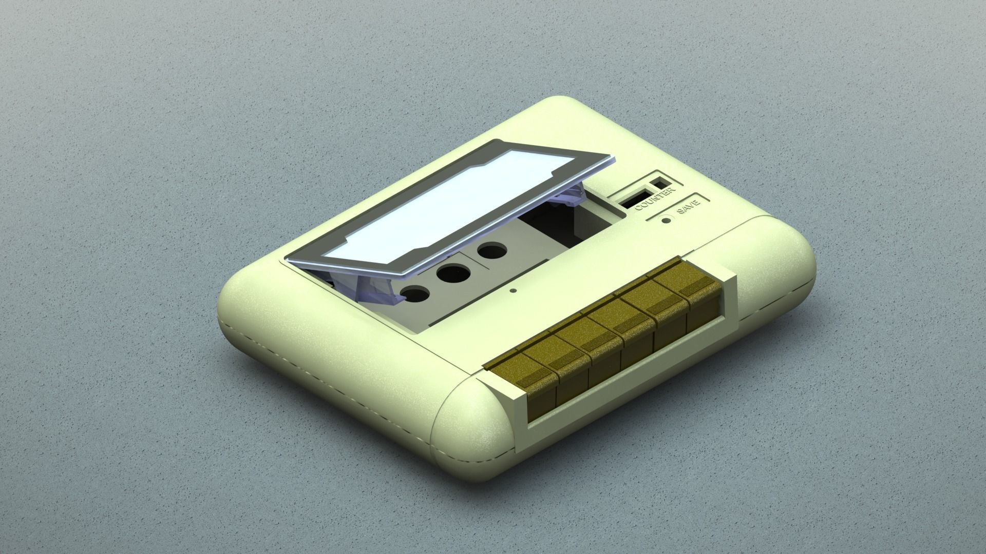 Commodore 1530 C2N Datassette Enclosure 3D Print Model 3D model 3D ...