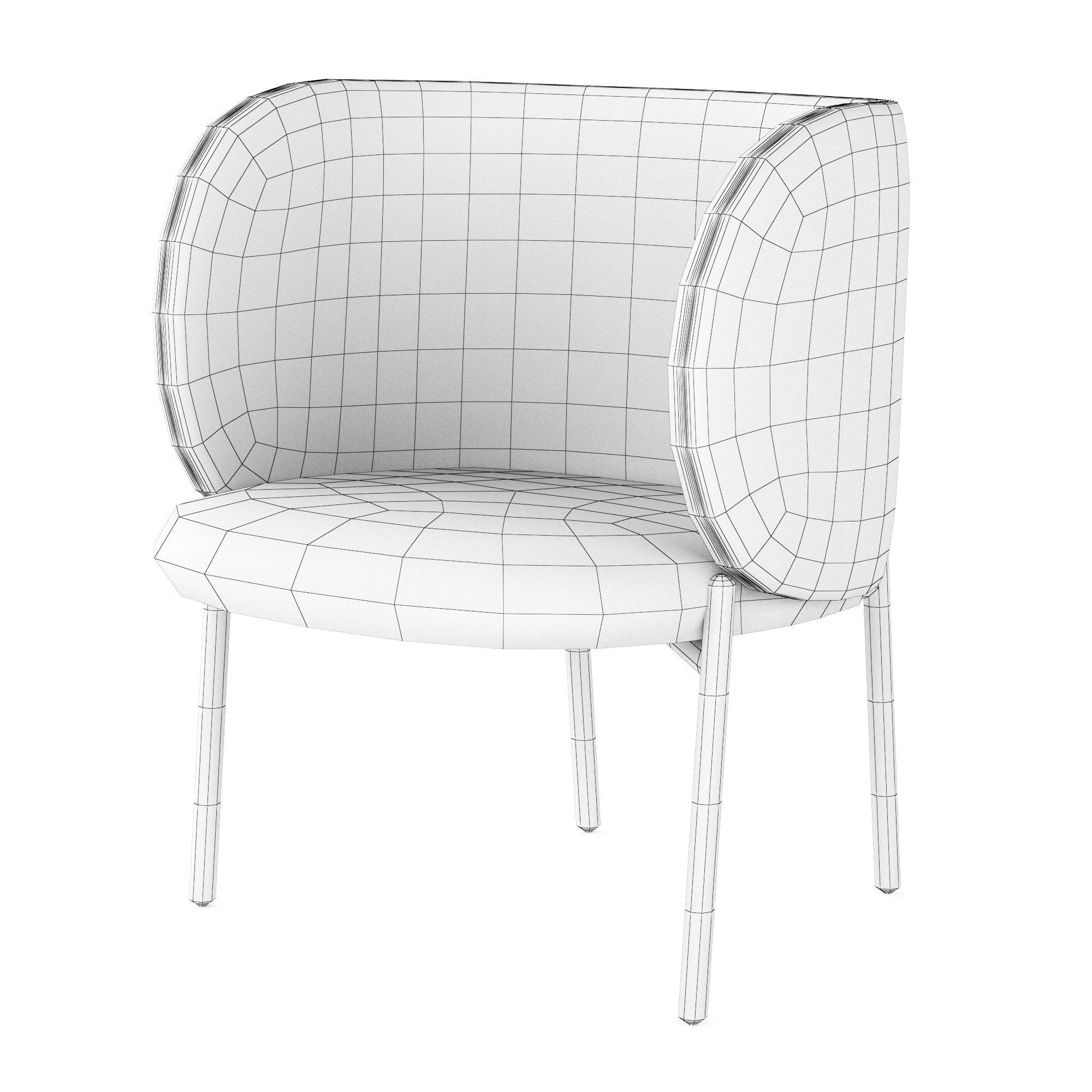 3D model Mogi chair VR / AR / low-poly | CGTrader