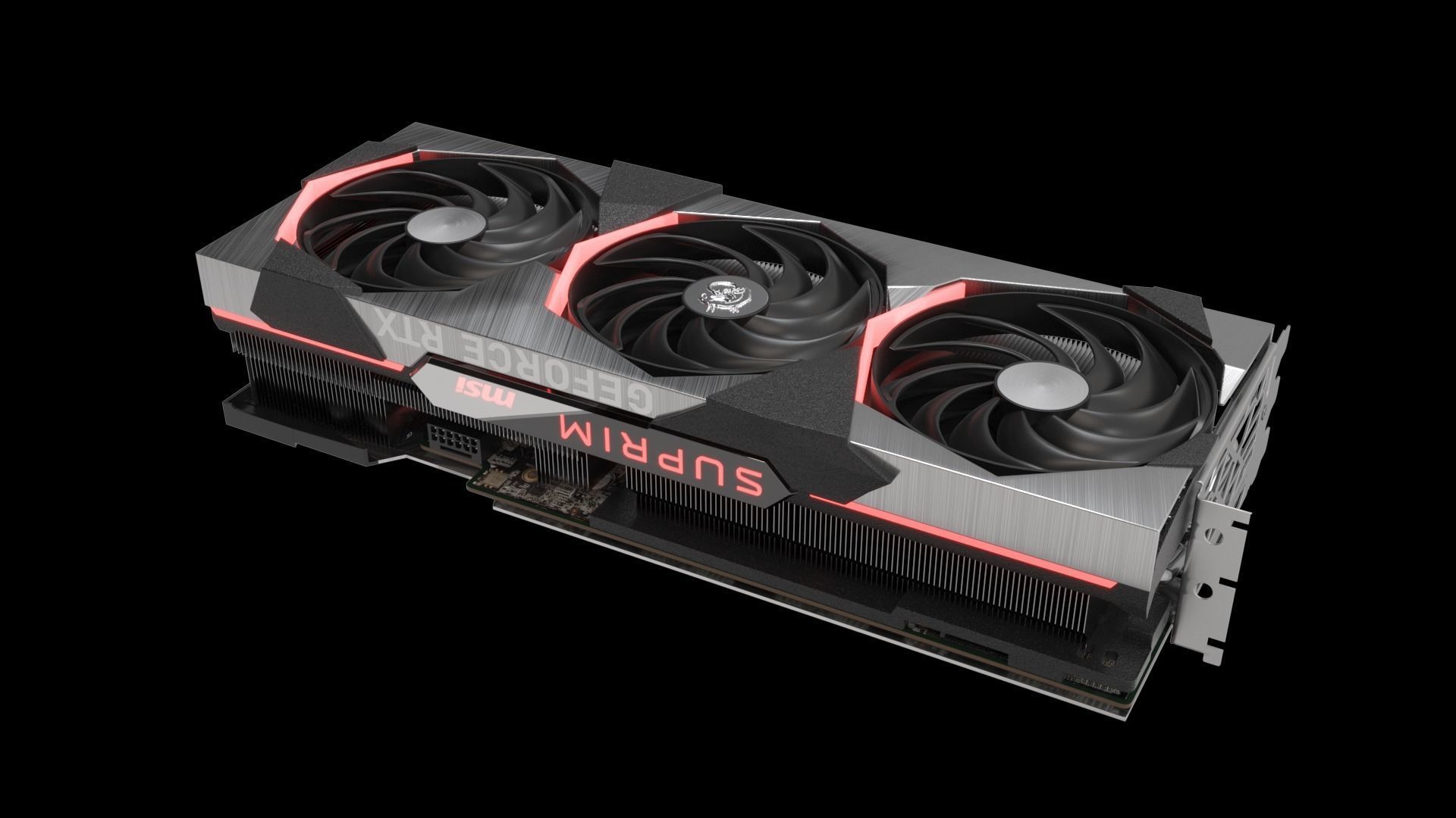 MSI RTX 4090 Suprim X GeForce Nvidia 3D model | CGTrader