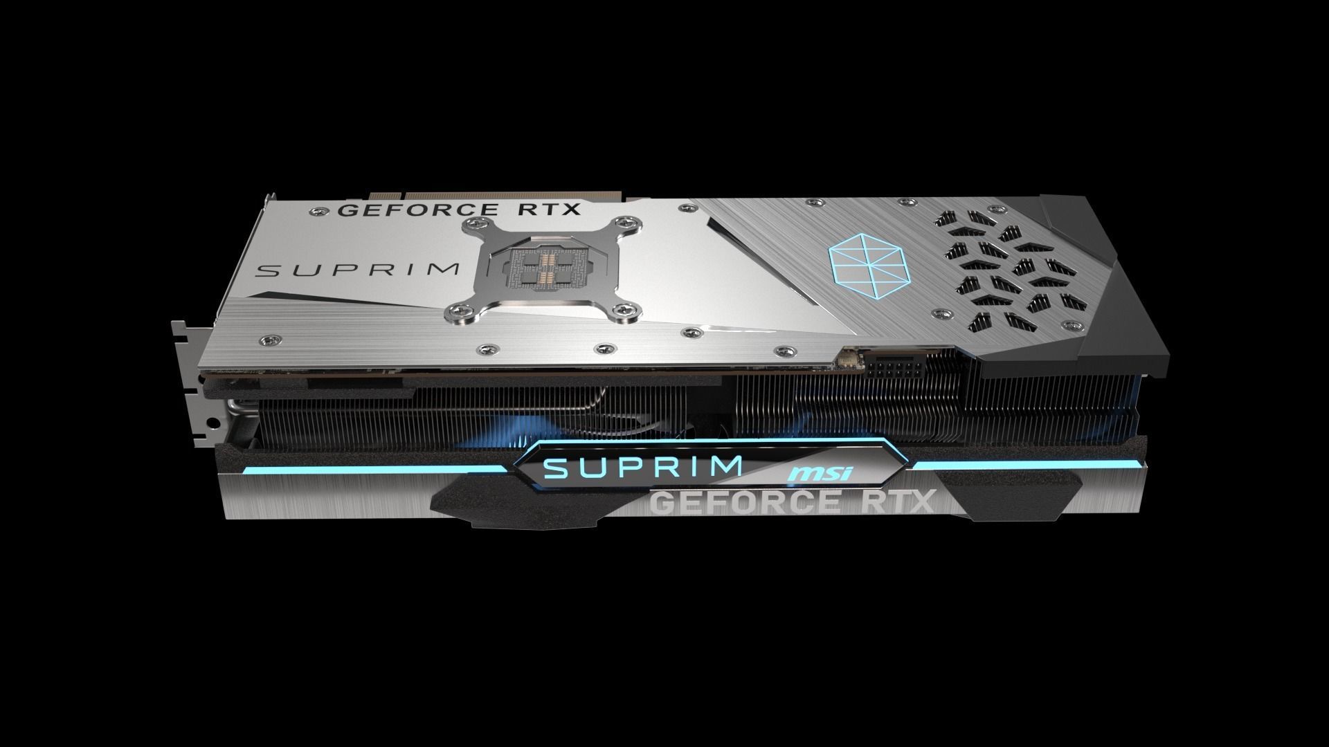 MSI RTX 4090 Suprim X GeForce Nvidia 3D model | CGTrader