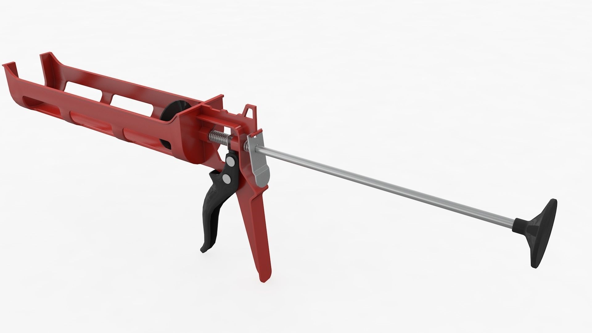 Silicone Gun Pistol 3D model rigged | CGTrader
