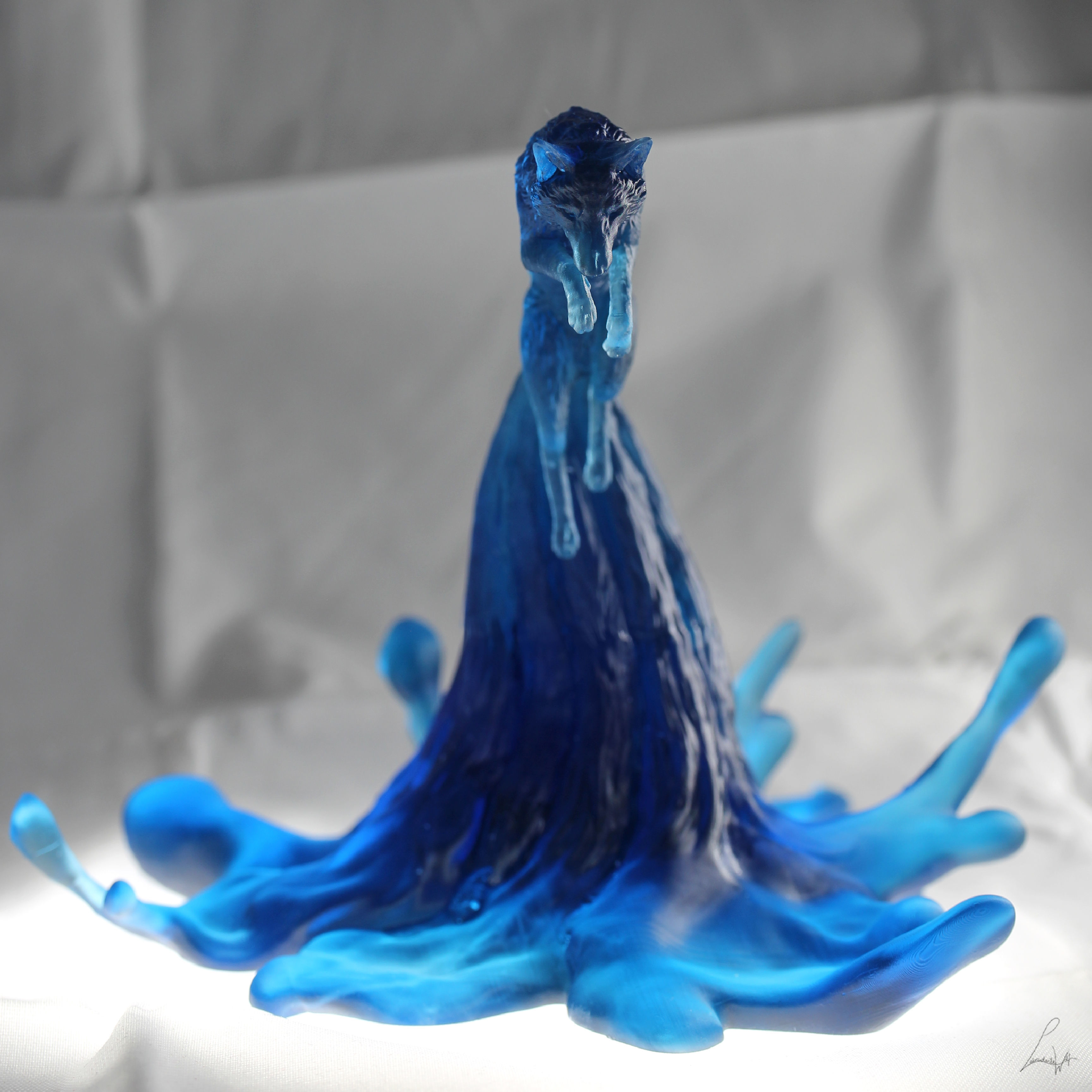 Kitsune Tails of Paint 3D model 3D printable | CGTrader
