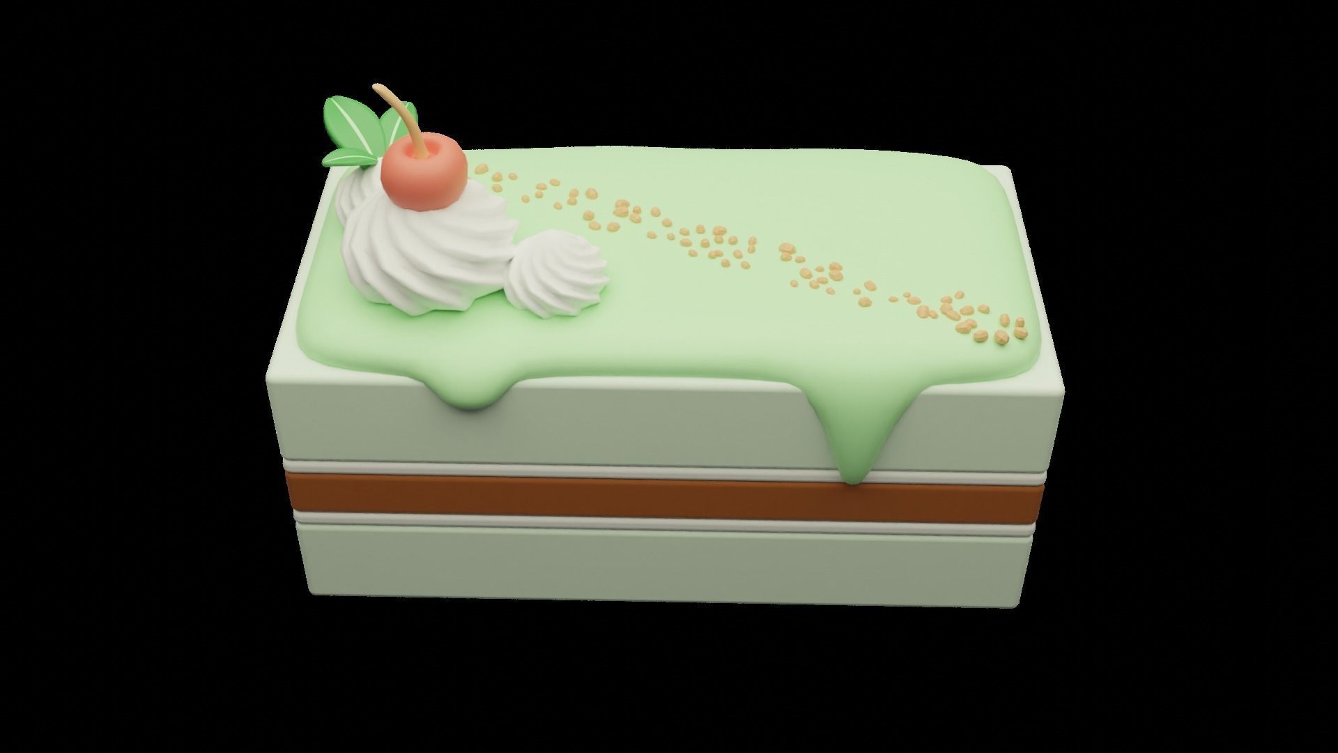 Slice Cake 3D model | CGTrader