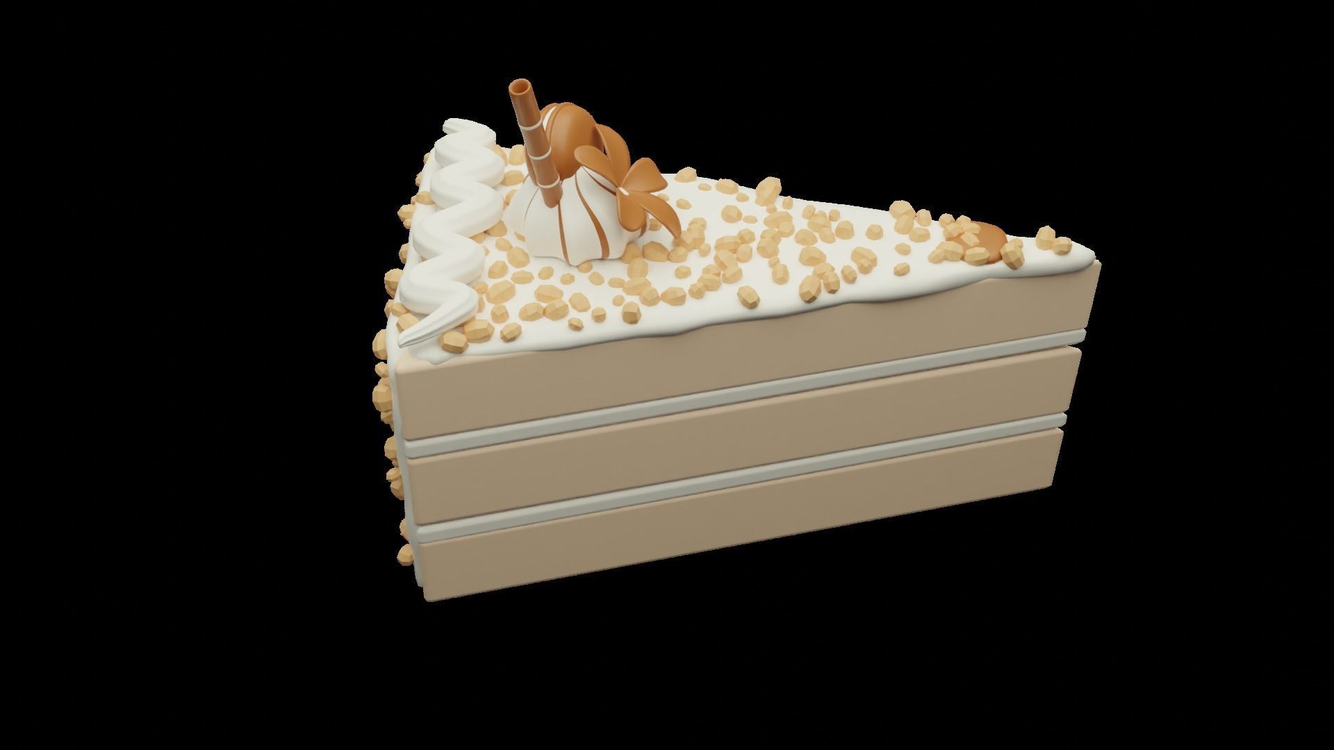 Slice Cake 3D model | CGTrader