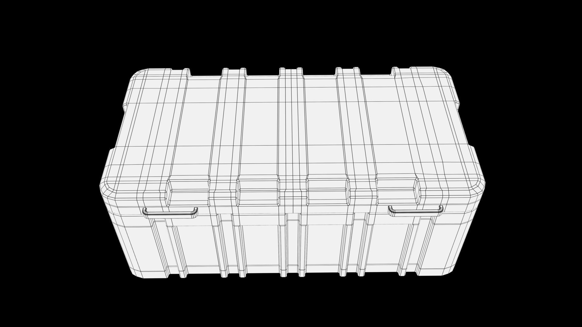 3D model armour box VR / AR / low-poly | CGTrader