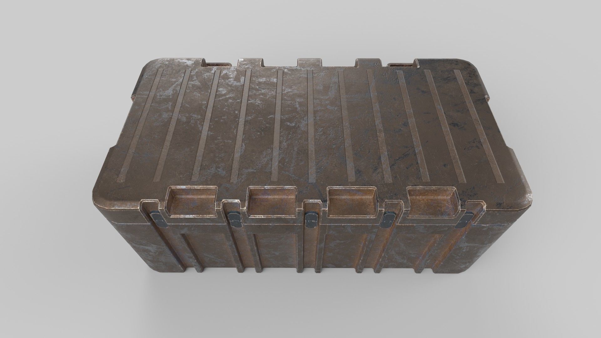 3D model armour box VR / AR / low-poly | CGTrader