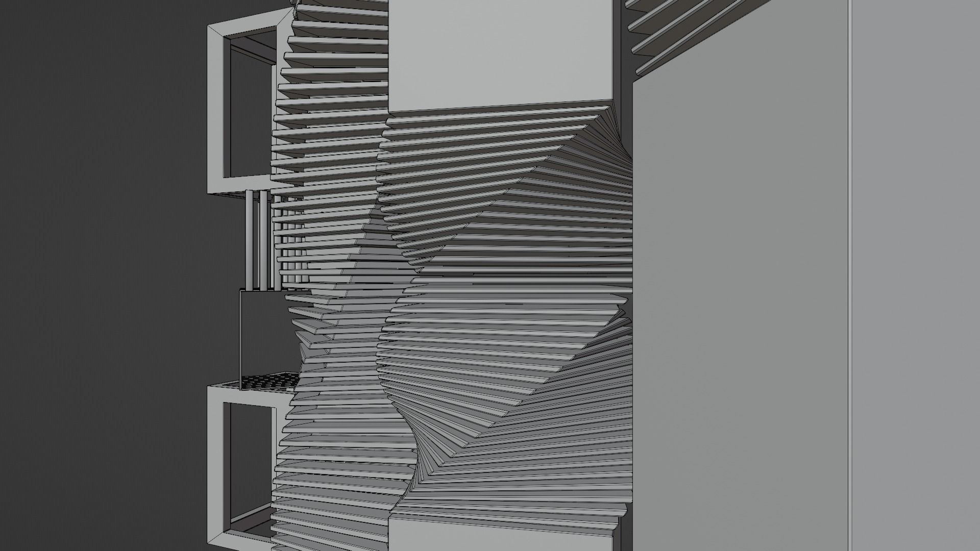 3D model Abstract Geometric Tower 3D model VR / AR / low-poly | CGTrader