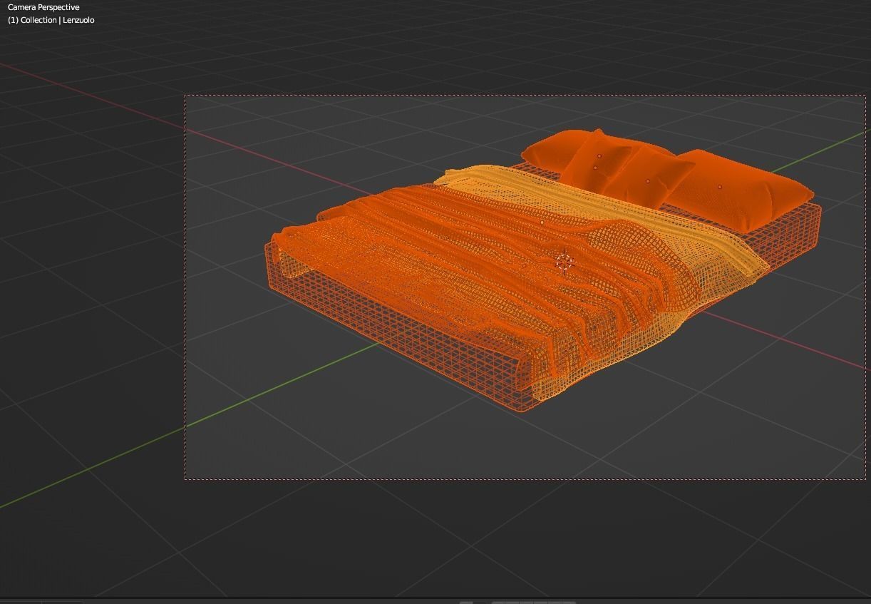 Complete Bed free 3D model | CGTrader