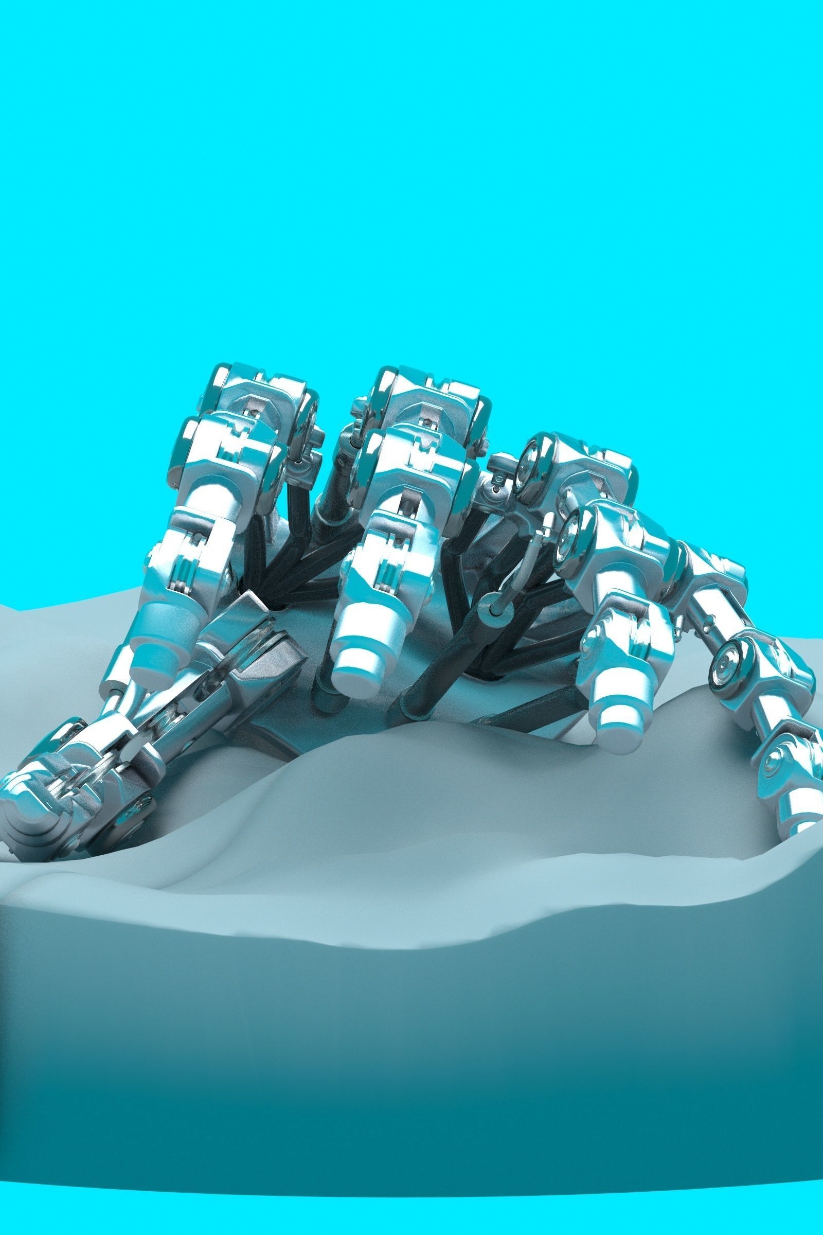 Terminator T-800 Arm T2 3D model 3D printable | CGTrader
